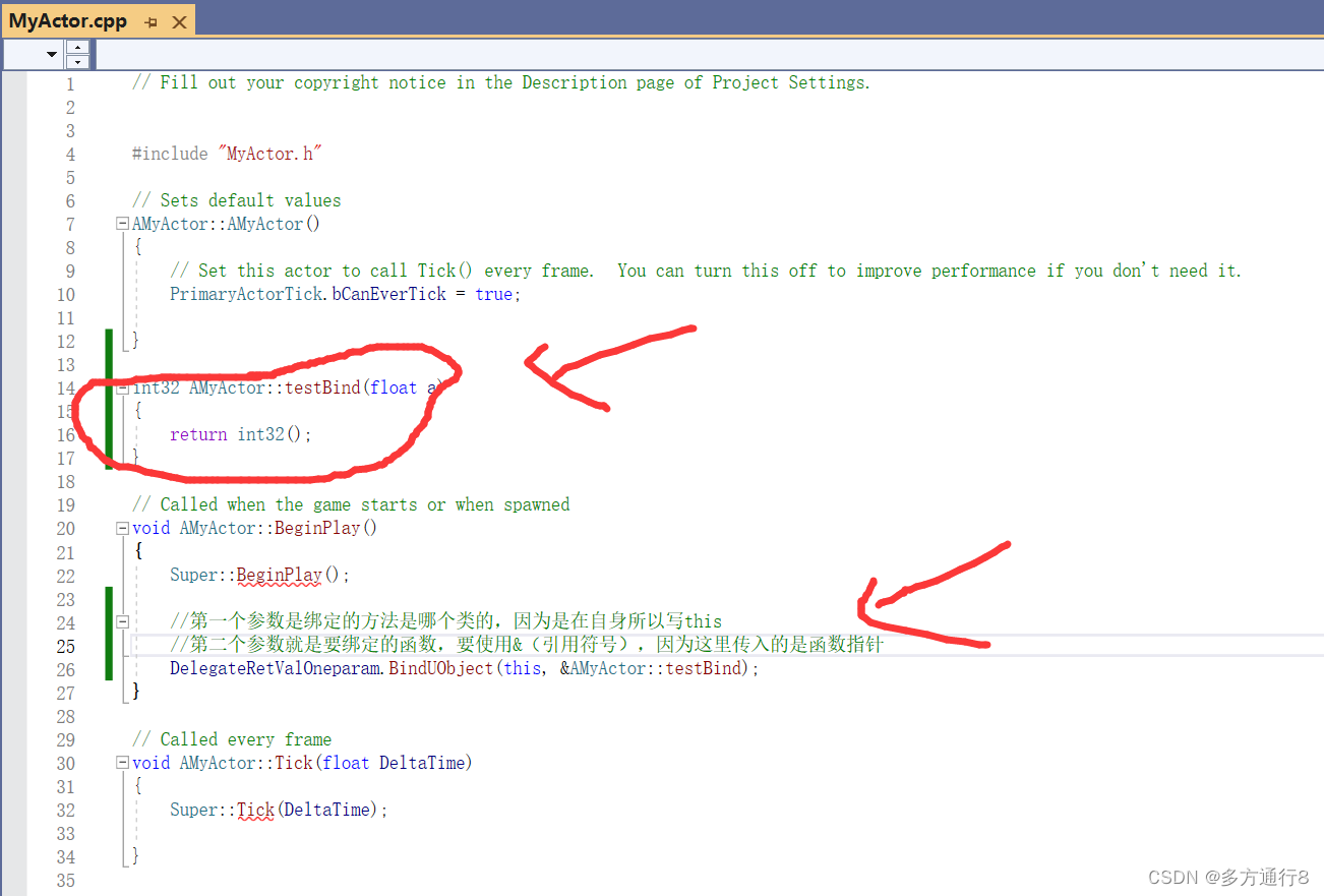 UE4/5C++：Delegate（委托or代理？）的使用_蓝图绑定c++委托-CSDN博客