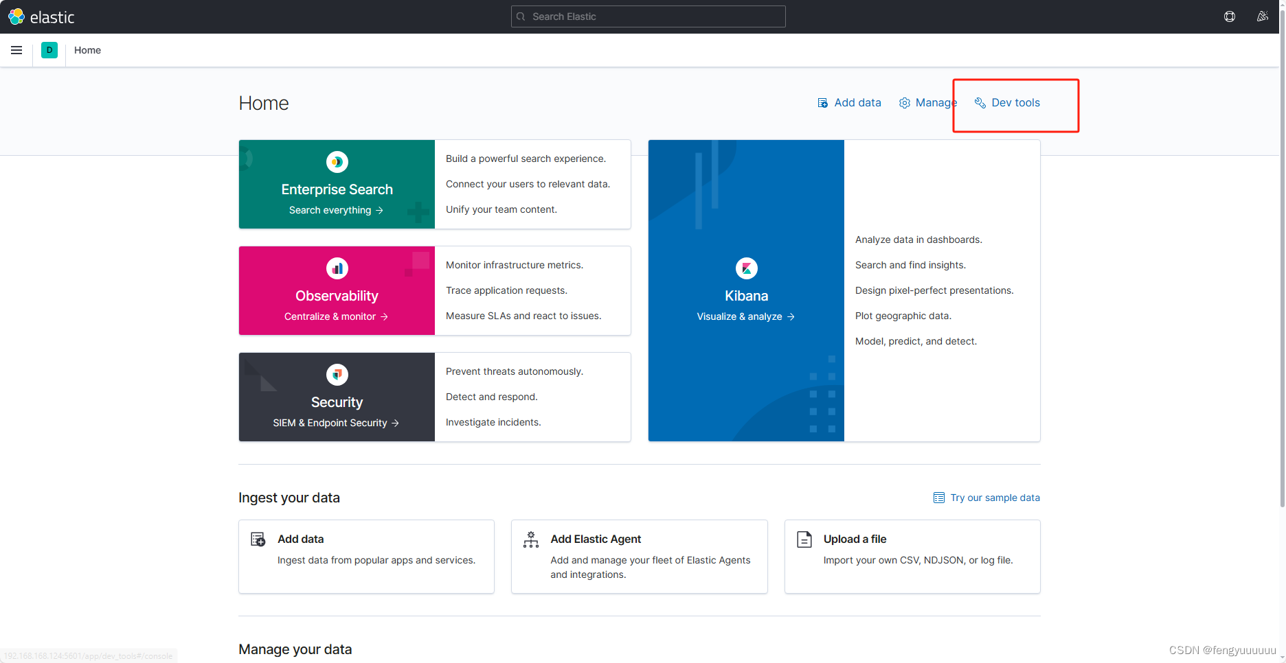 elasticSearch(ES)和kibana的基本使用_elasticsearch_fengyuuuuuu-华为开发者空间