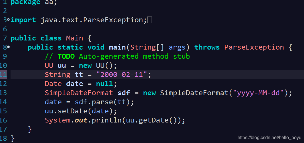 Unparseable date: “xxxx-xx-xx“异常解决(字符转换异常)-CSDN博客