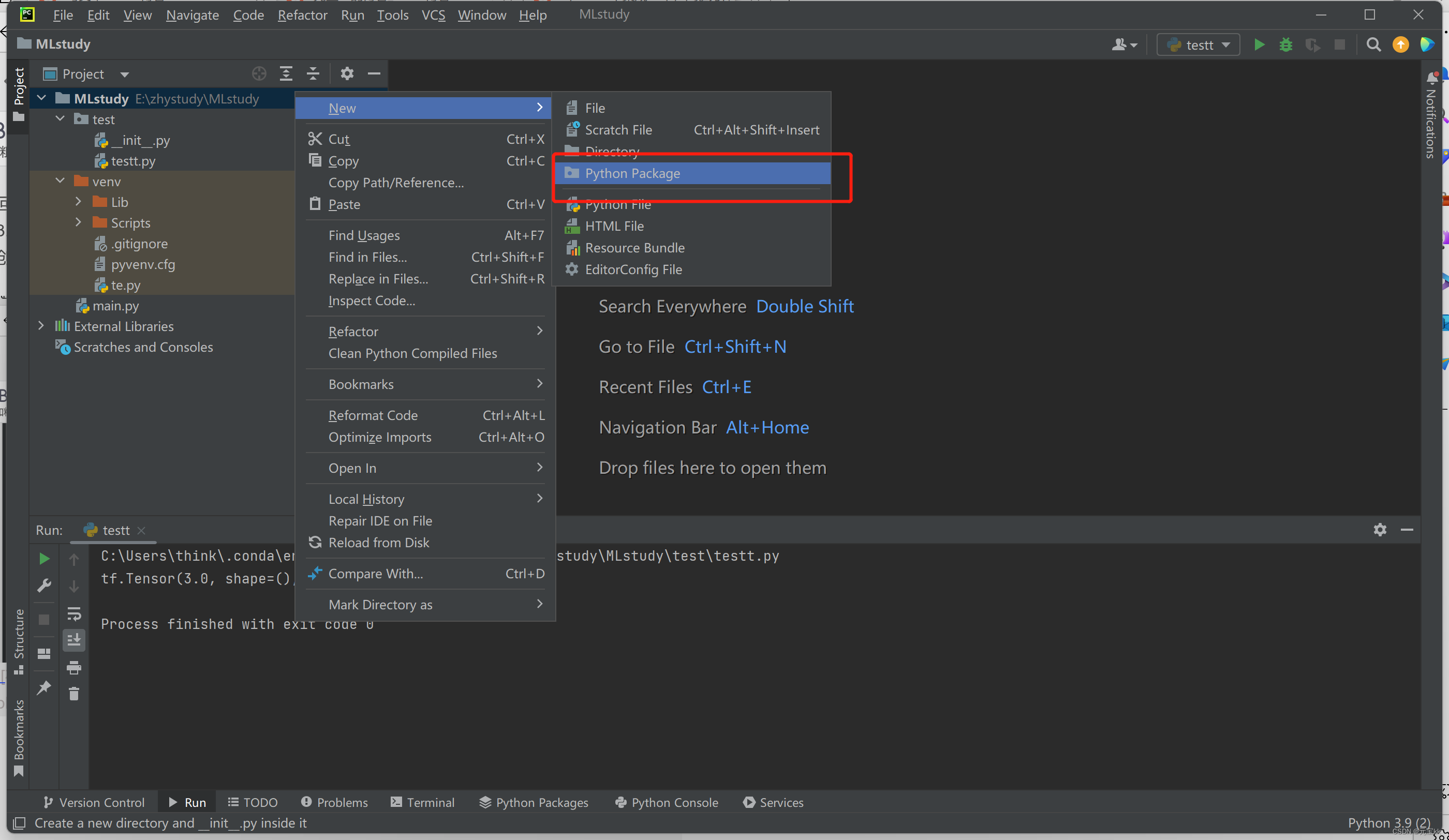 windows环境下Tensorflow环境搭建（CPU版）_tensorflow cpu-CSDN博客