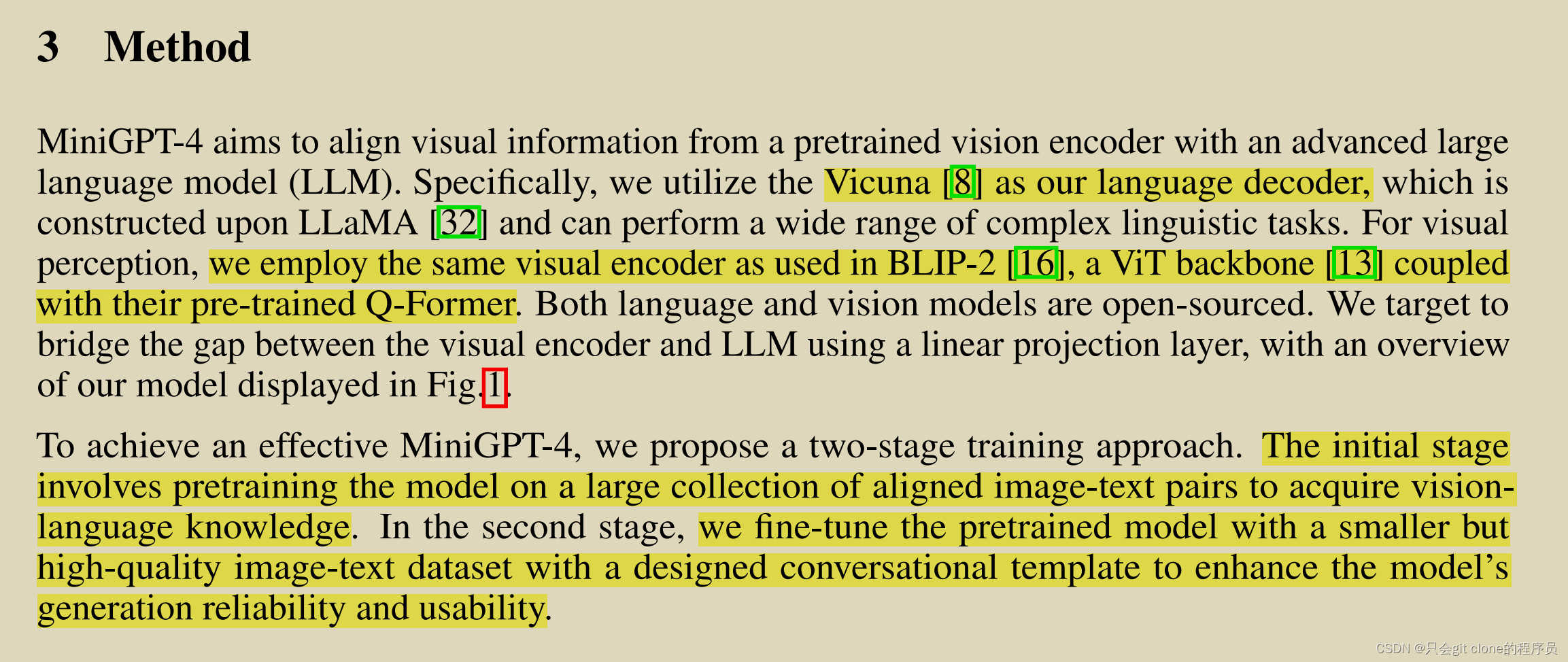 Chatgpt论文笔记——MiNiGPT4解读_minigpt4代码解析-CSDN博客