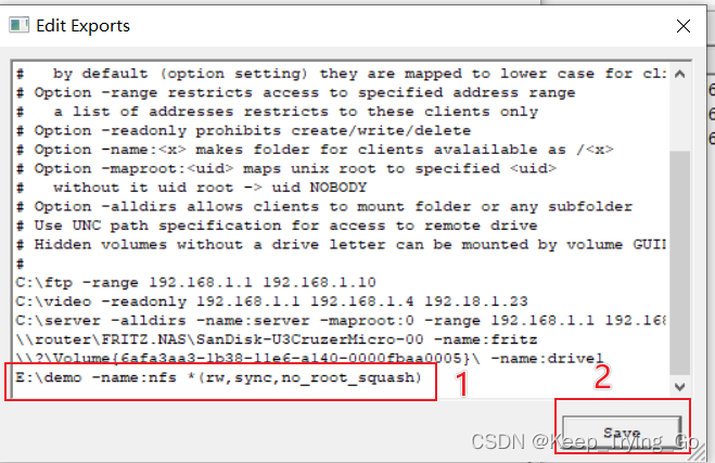 Linux下的NFS服务（包含windows10下的nfs搭建）_win10搭建nfs服务器-CSDN博客