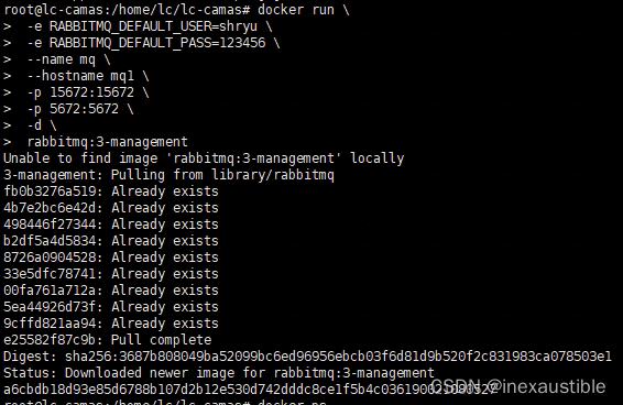 Docker安装Rabbitmq_ubuntu docker安装rabbitmq-CSDN博客