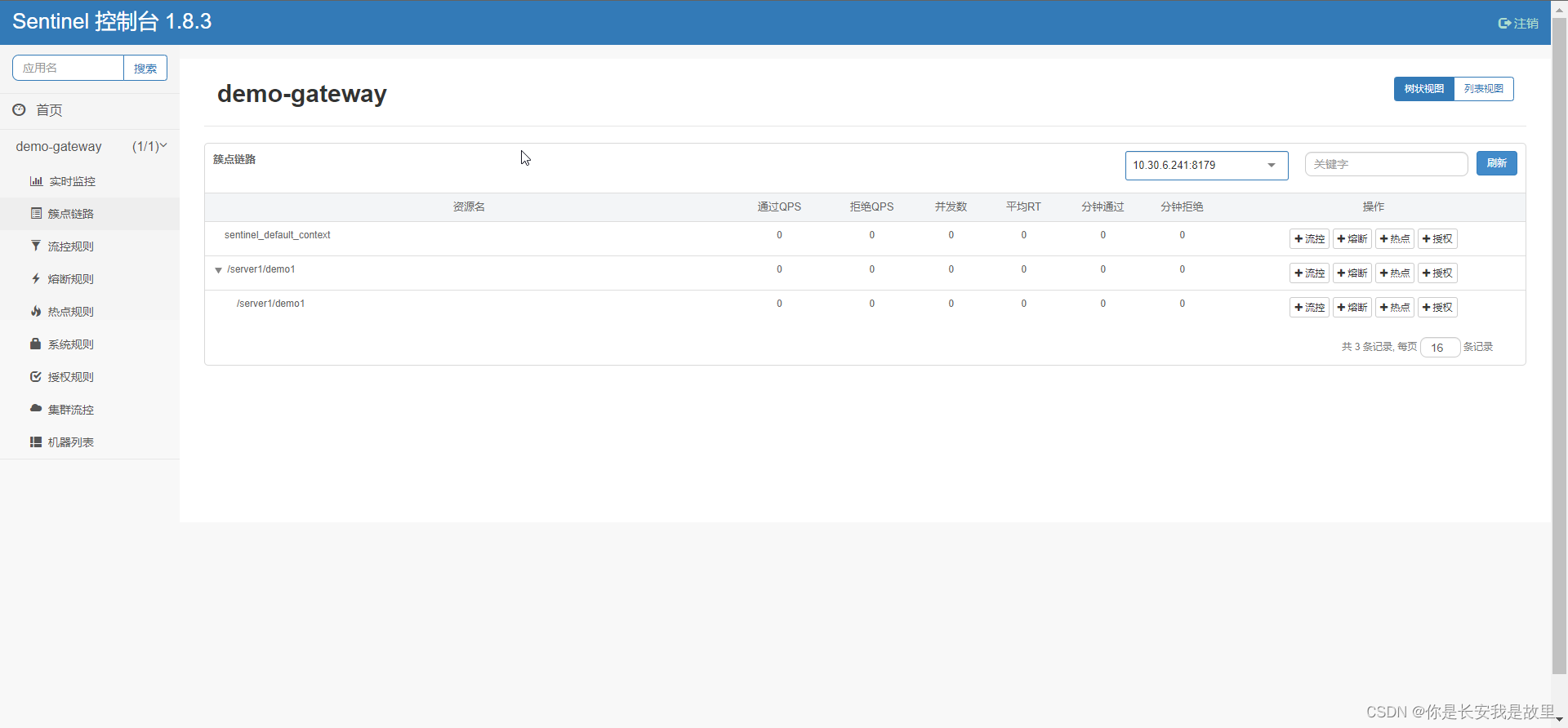 Sentinel服务治理实践-CSDN博客