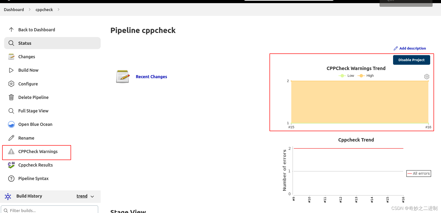 Linux开发者的CI/CD（9）集成cppcheck代码静态检查_jenkins cppcheck-CSDN博客