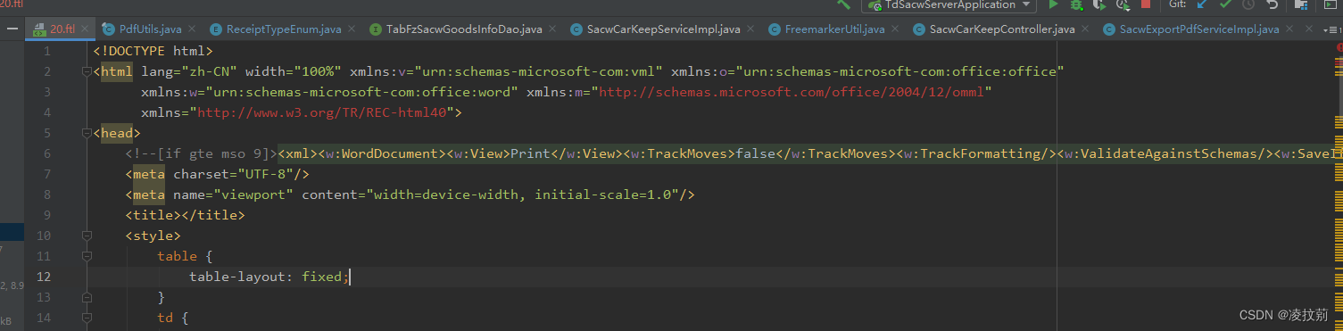 java使用poi、ftl将html导出word，设置视图为 页面视图_java xwpftemplate导出word设置视图-CSDN博客