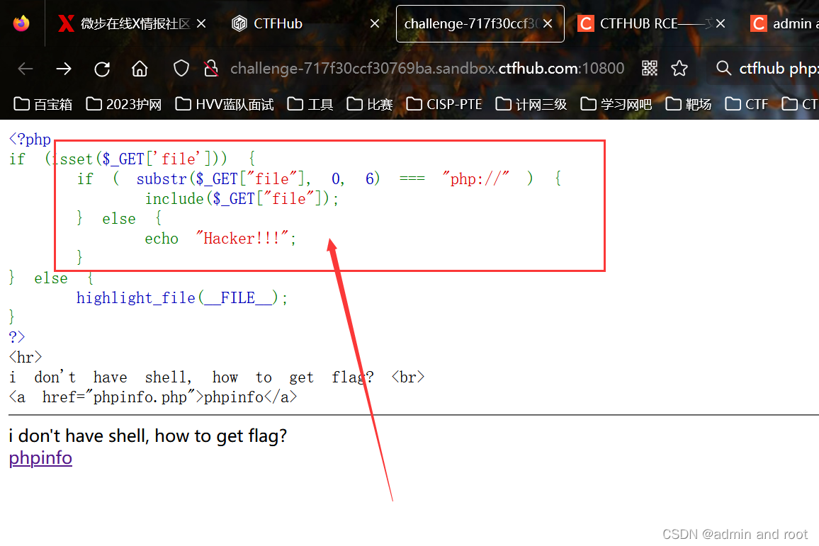 CTFHub php://input_php:input ctf-CSDN博客