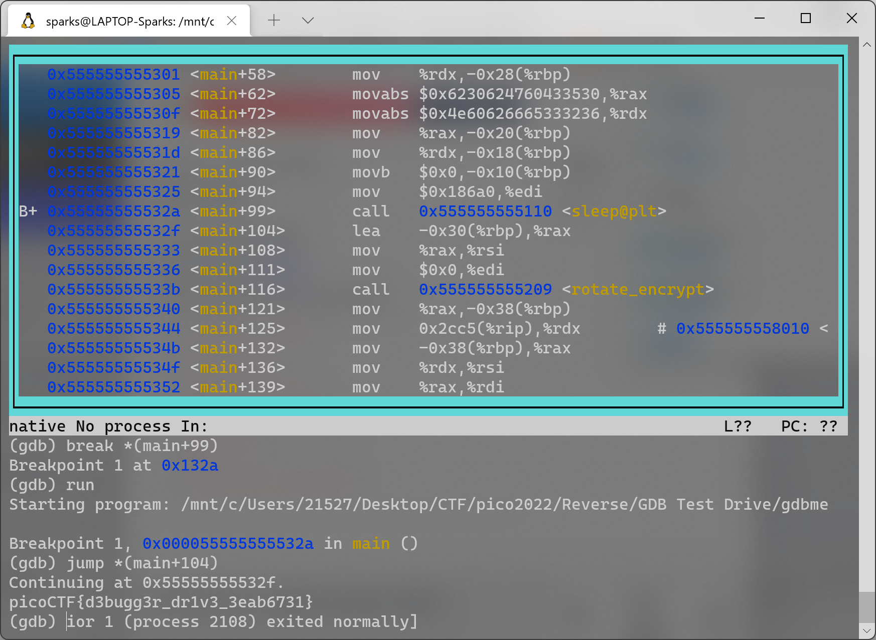 【picoCTF2022】Reverse部分_picoctf2022patchme.py-CSDN博客