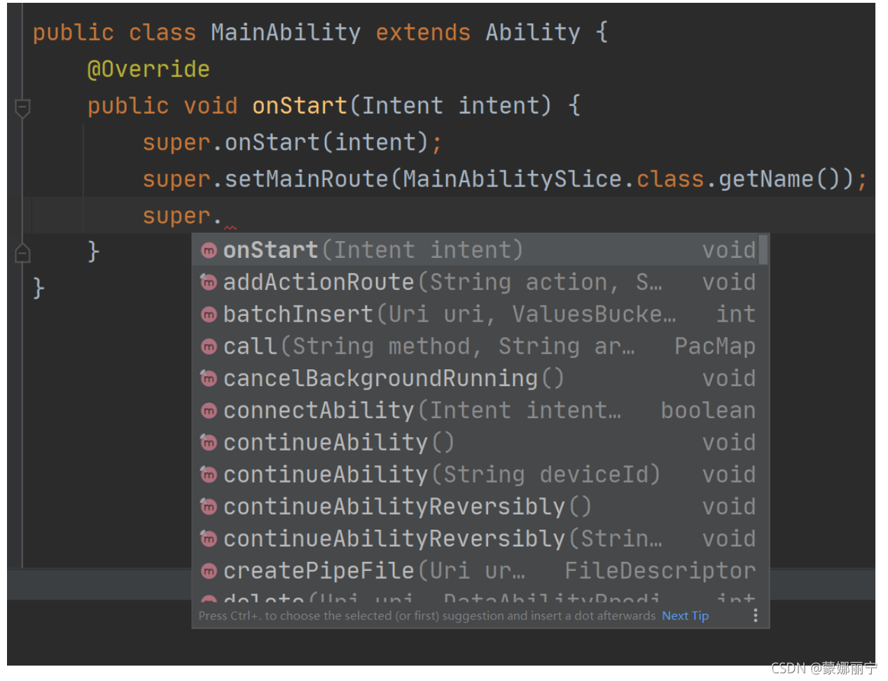 鸿蒙（HarmonyOS）API的源代码哪去了？竟然全抛出异常，原来使用的是虚拟API【建议收藏】_ohos.jar下载-CSDN博客