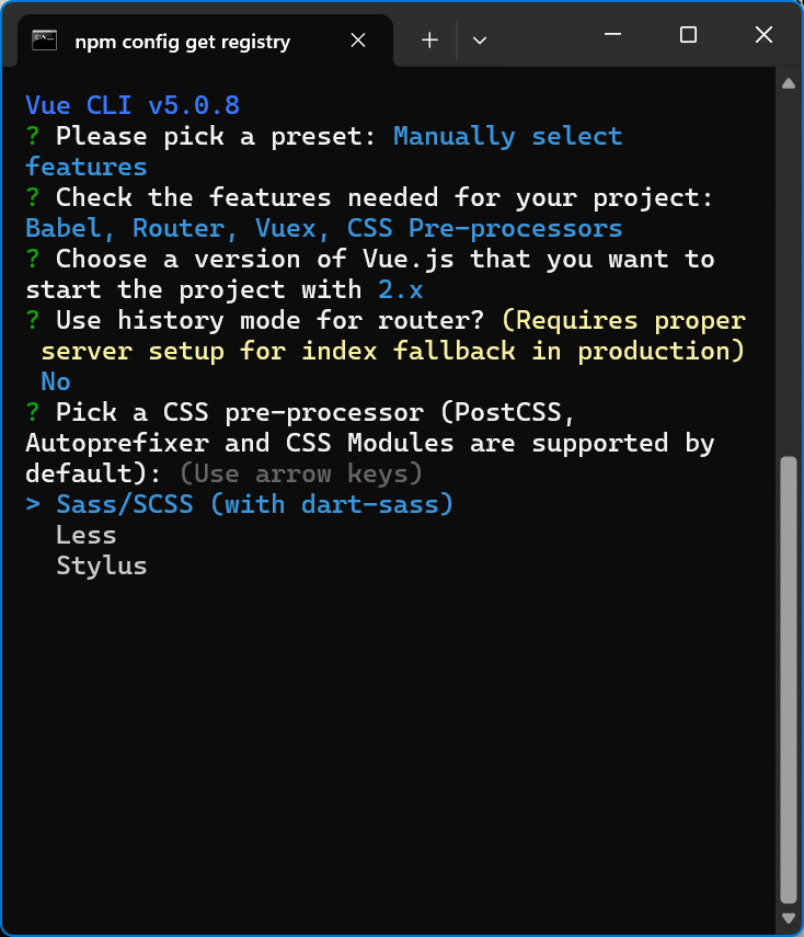 Vue2基本创建项目_pnpm 创建vue2-CSDN博客