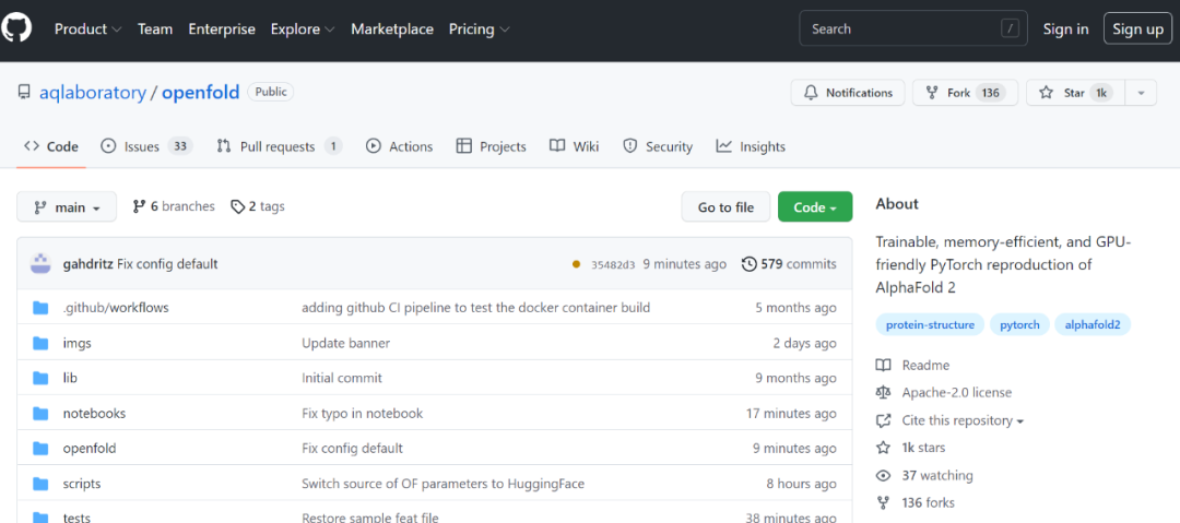 首个大众可用PyTorch版AlphaFold2复现，哥大开源OpenFold-CSDN博客