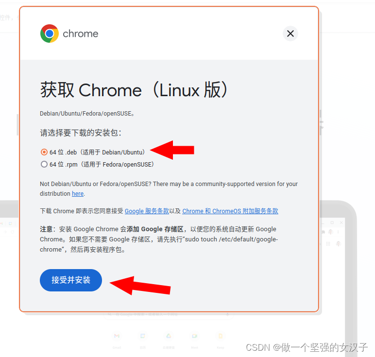 ubuntu系统下安装谷歌浏览器并添加到桌面上_ubuntu google-CSDN博客