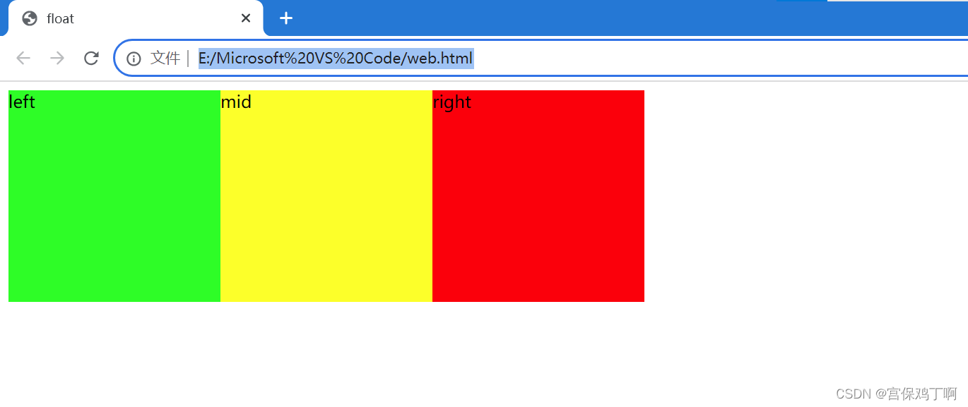 flex布局与float布局-CSDN博客