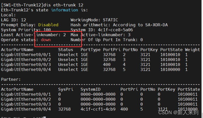 HCIE-DATACOM-学习-链路聚合实验_hcie-datacom实验-CSDN博客