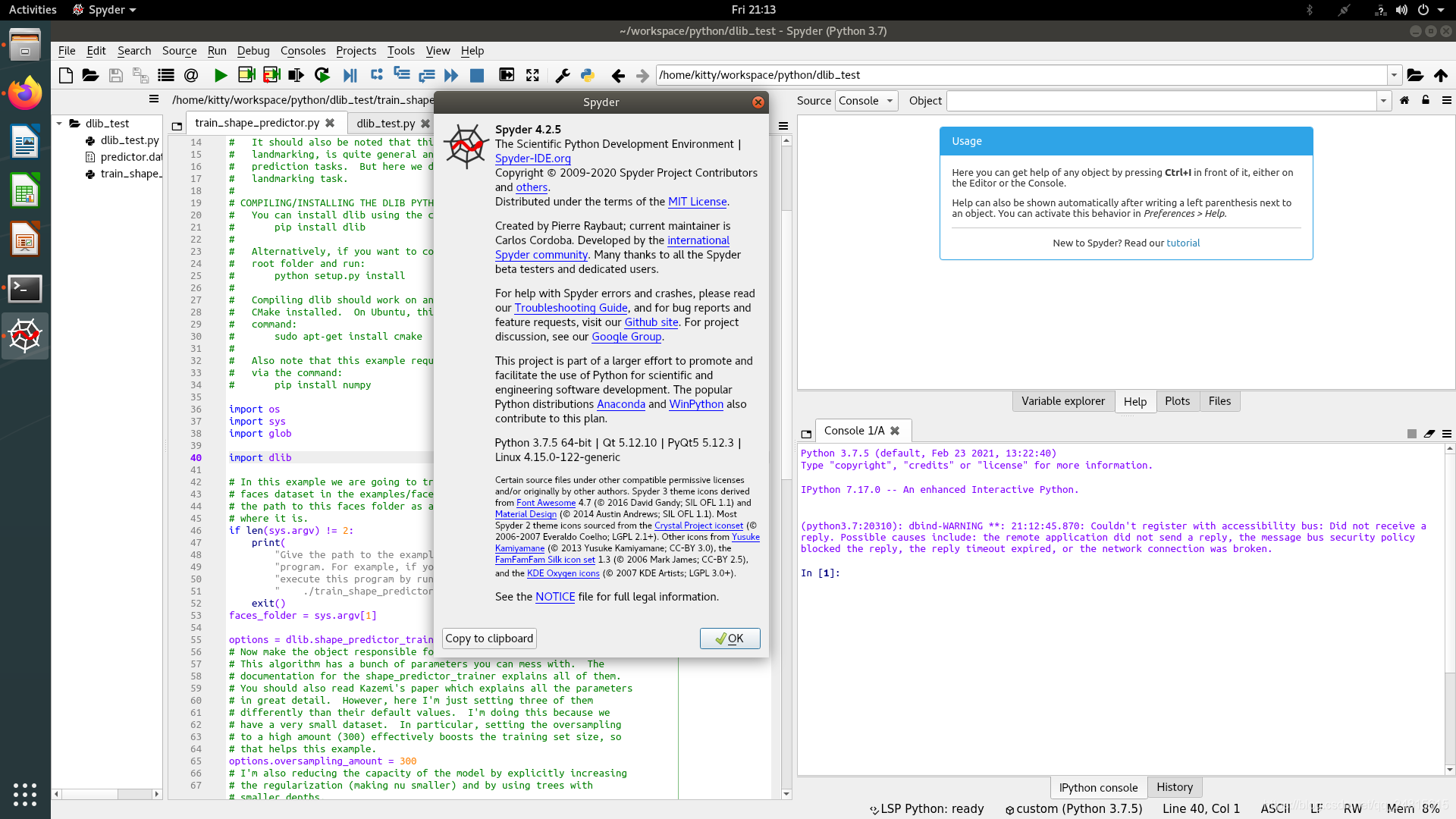 Ubuntu 18.04 pure python 3.7 安装spyder4.2.5_ubuntu 18.04 pythonqterror: no qt bindings could b-CSDN博客