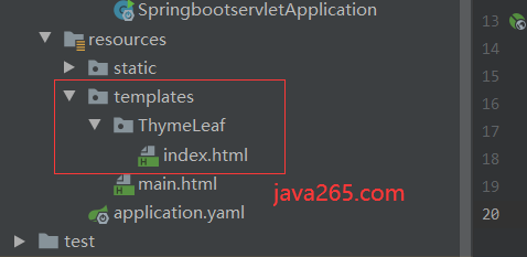 springboot如何修改thymeleaf中默认的页面路径及默认的后缀名呢?_thymeleaf默认路径-CSDN博客