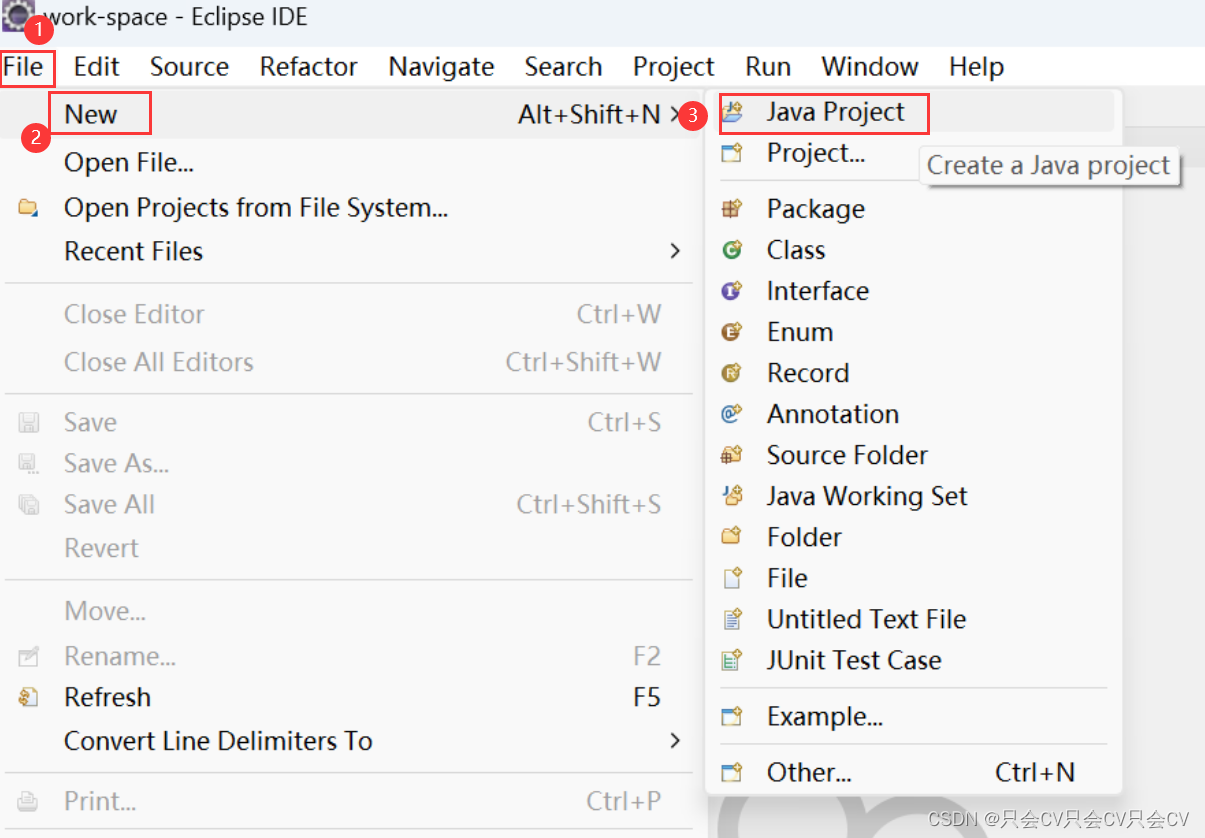 【Eclipse】新建项目以及【Eclipse】Error occurred during initialization of boot layer. 的解决方案-CSDN博客