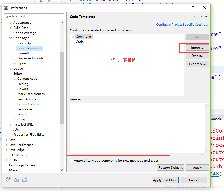 javaweb学习2-eclipse添加注释文件和自动提示设置_eclipse web 注释-CSDN博客