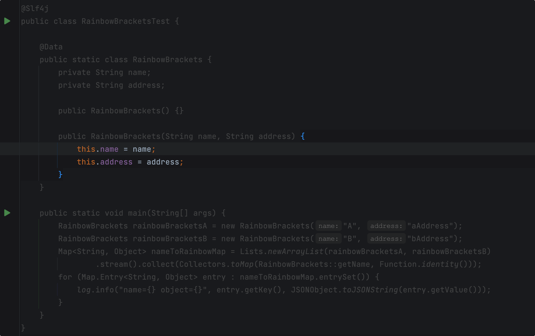 PyCharm好用的插件分享-Rainbow Brackets_彩虹括号插件-CSDN博客