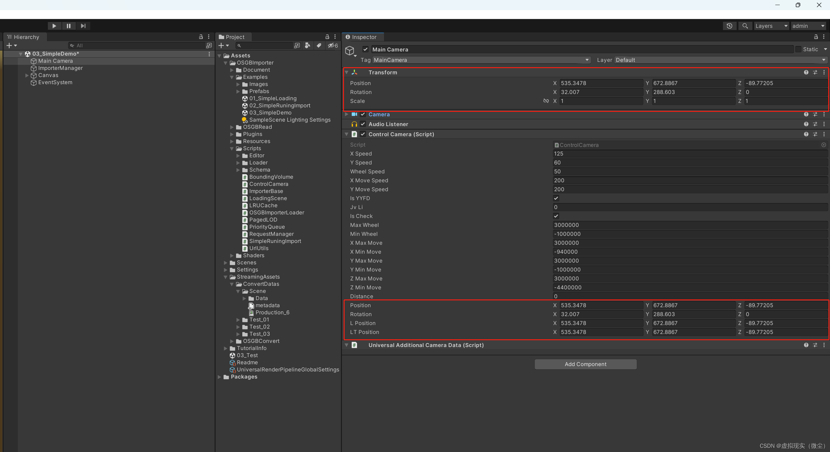 Unity倾斜摄影开发-Unity加载3mx、osgb格式的倾斜摄影模型_osgbimporter-CSDN博客