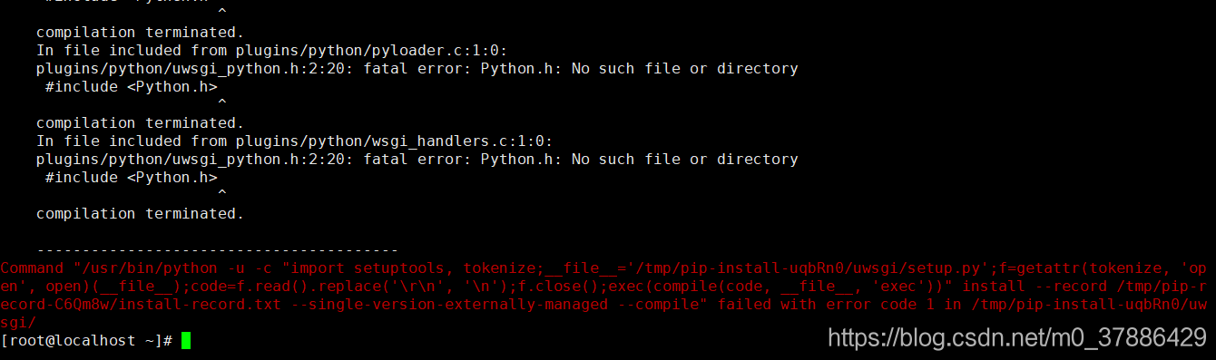 解决pip安装uwsgi错误-CSDN博客