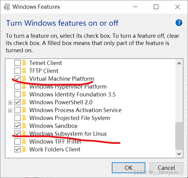 Windows10安装WSL（Windows Subsystem for Liunx）的一些注意事项_you have windows subsystem for linux (wsl ...
