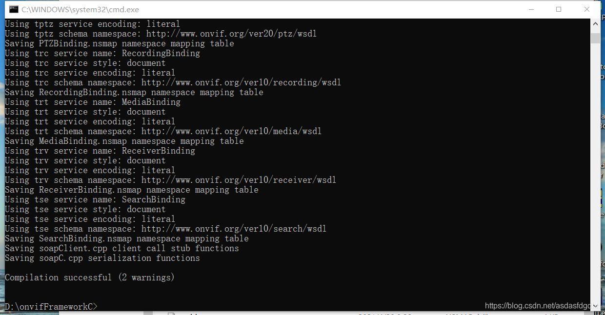 gSOAP搭建ONVIF (C++)客户端开发框架 --windows & ubuntu_gsoap onvif vs应用-CSDN博客
