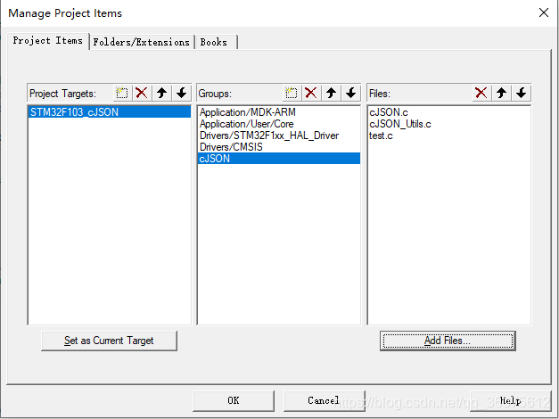 STM32HAL 移植 cJSON开源库 (裸机开发神器)_stm32移植cjson-CSDN博客