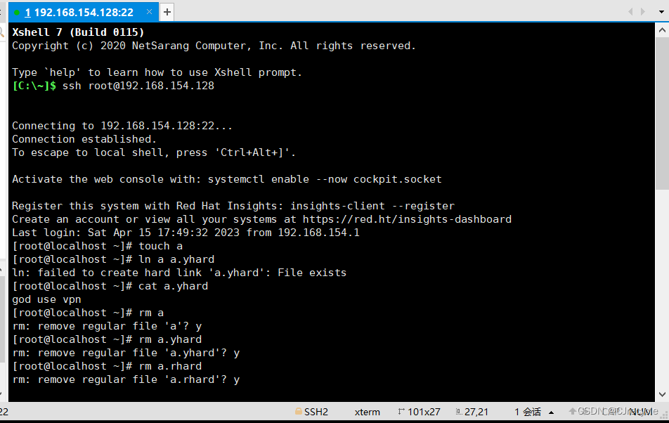 RHCSA 第一次实验-CSDN博客