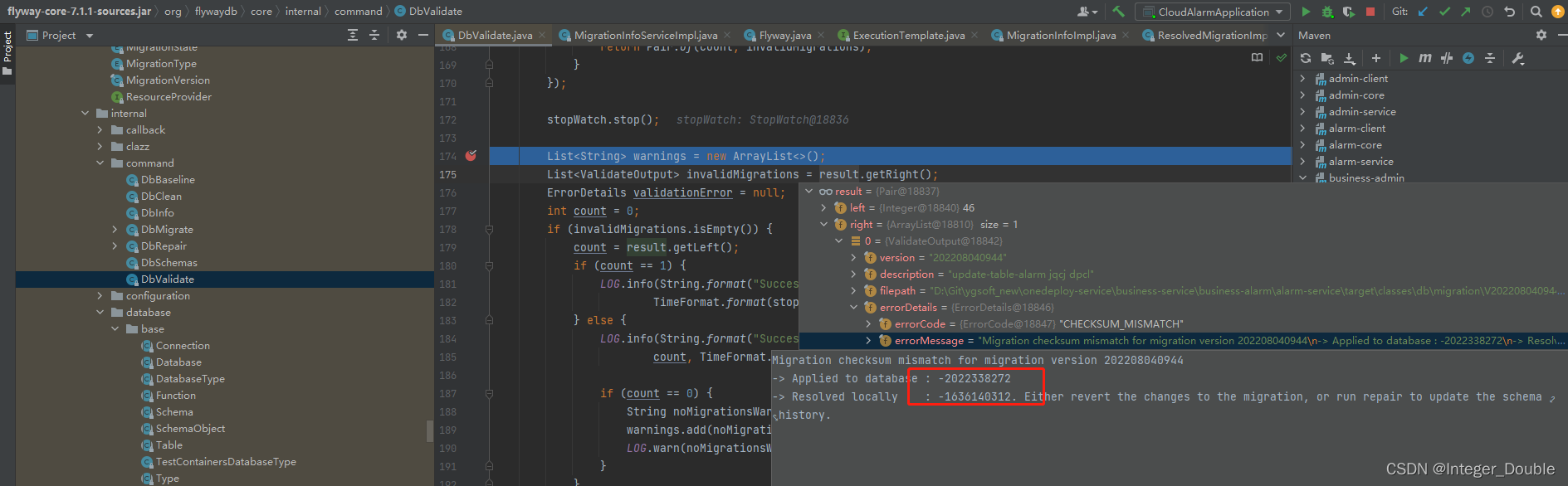 Flyway报错源码分析——Validate failed: Migrations have failed validation-CSDN博客