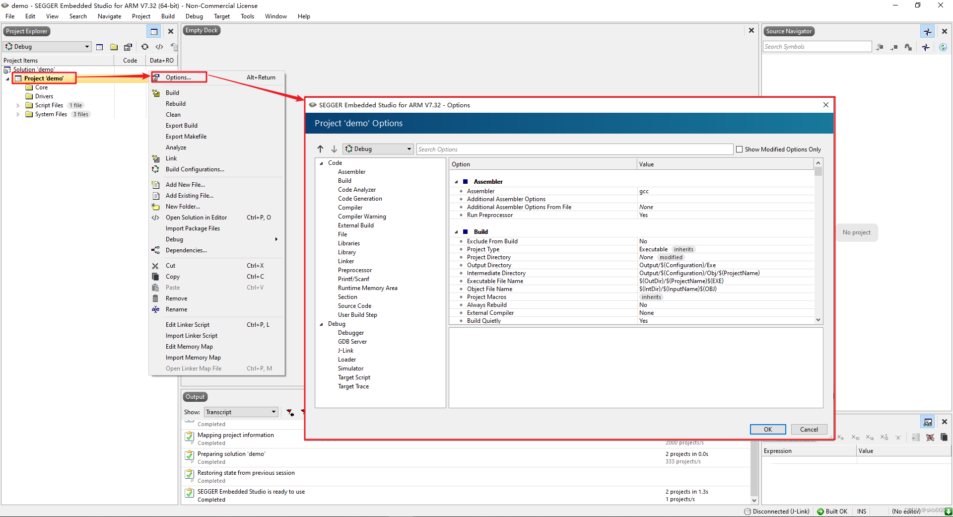 Segger Embedded Studio + STM32CubeMX 跨平台开发环境搭建-CSDN博客