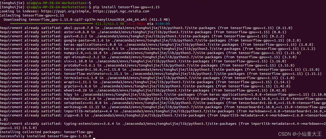 20240216学习日志之gpu使用实战1：python37安装tensorflow Gpu270python37对应的tensorflow Csdn博客