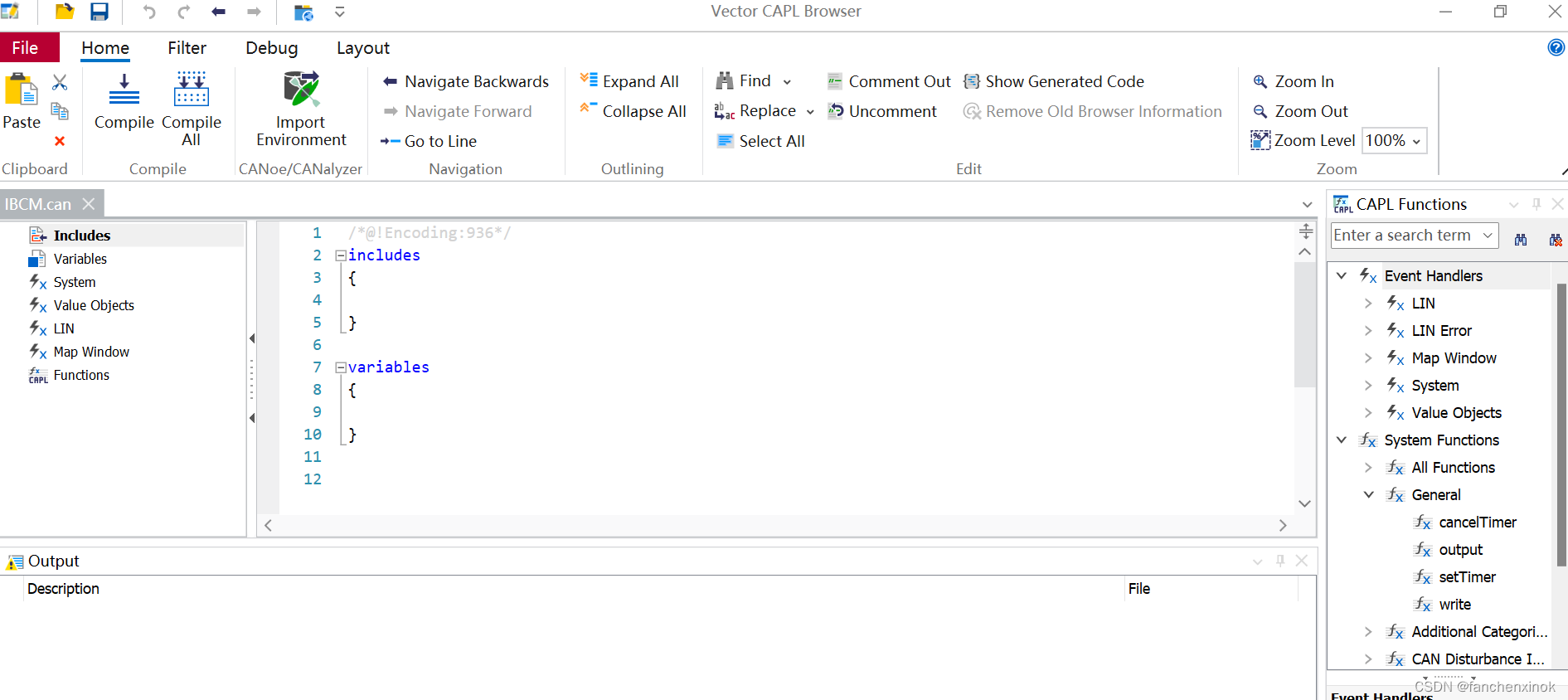 学习笔记：利用CANOE Panel和CAPL脚本模拟主节点发送LIN通信指令_canoe pannel绑定信号-CSDN博客