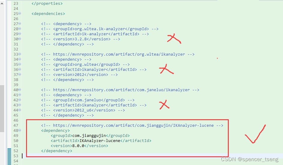 IKAnalyzer cannot be resolved to a type；import org.wltea.analyzer.lucene.IKAnalyzer；_import org ...