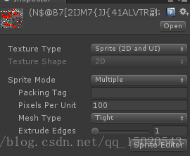 Unity基础篇：Unity2D图集（1）：Unity自动裁剪（Slice）图片无效的解决办法。_sprite editor slice 点击 apply没有生成小图-CSDN博客