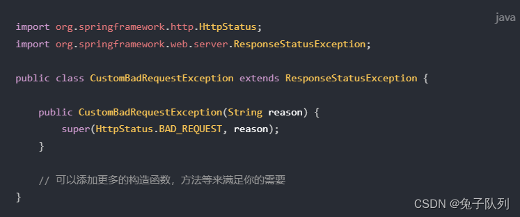 ResponseStatusException_irestresponse exception statuscode issuccessful-CSDN博客