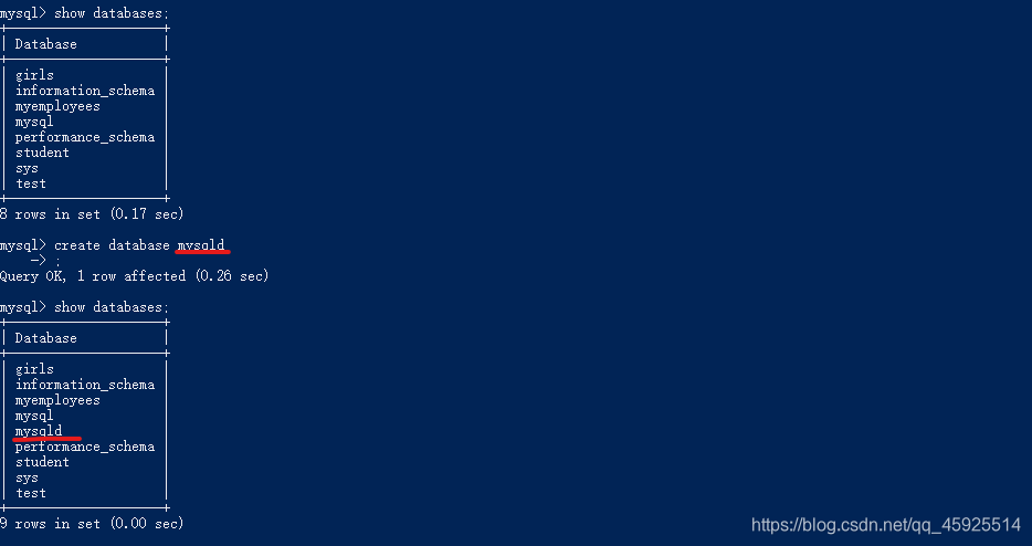 数据库之MySQL——基础篇_1 row affected, 1 warning-CSDN博客