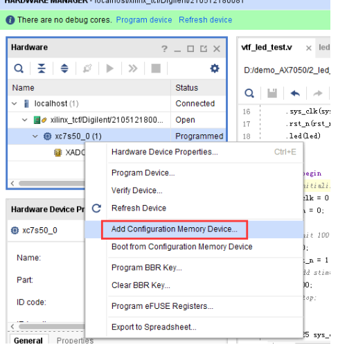 ARTIX-7 XC7A35T实验项目之流水灯-CSDN博客