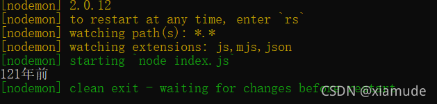 怎么全局安装 nodemon 包及使用_怎么安装nodemon-CSDN博客