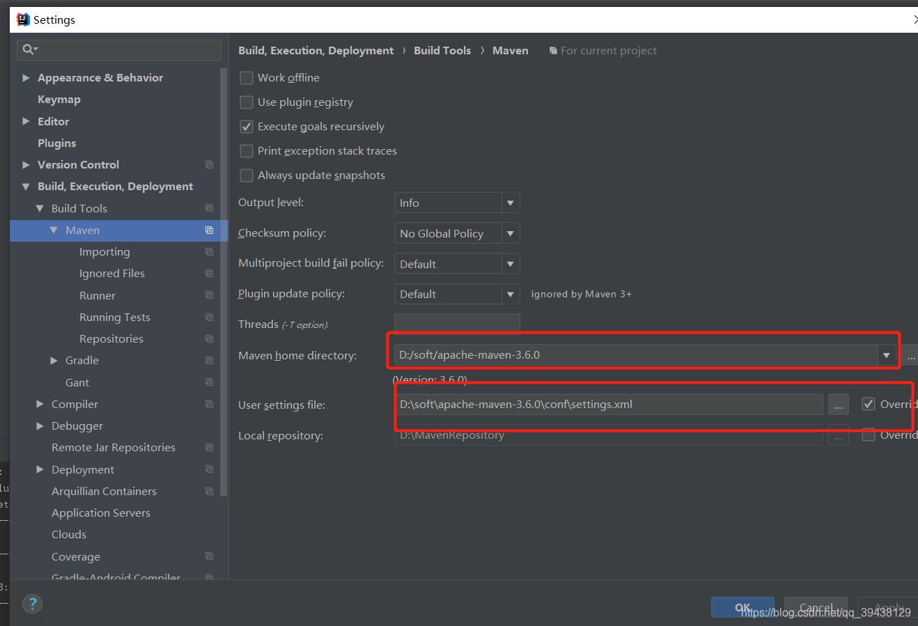 关于Maven execution terminated abnormally (exit code 1) maven新建错误解决_maven execution terminated ...