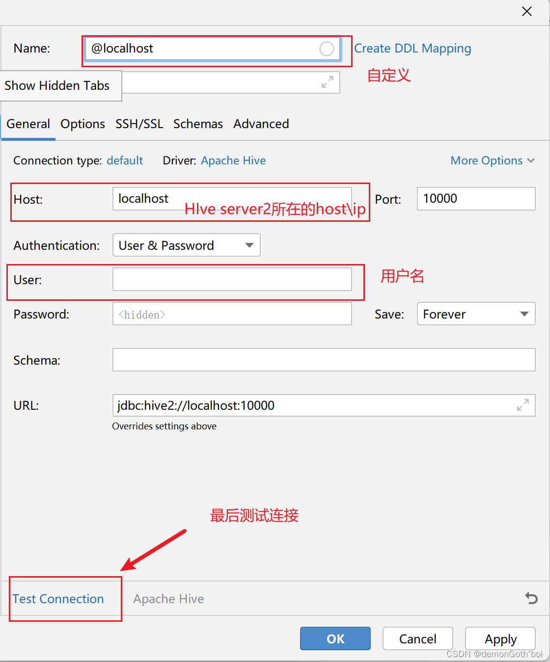 【IDEA配置连接Linux虚拟机的Hive数据库（超详细）】_hive-jdbc-3.1.3-standalone.jar-CSDN博客