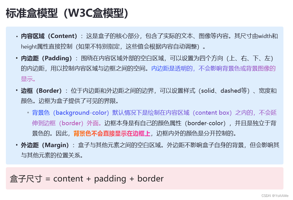 css标准盒模型（W3C盒模型）（css布局）_使用w3c标准的标签布局-CSDN博客