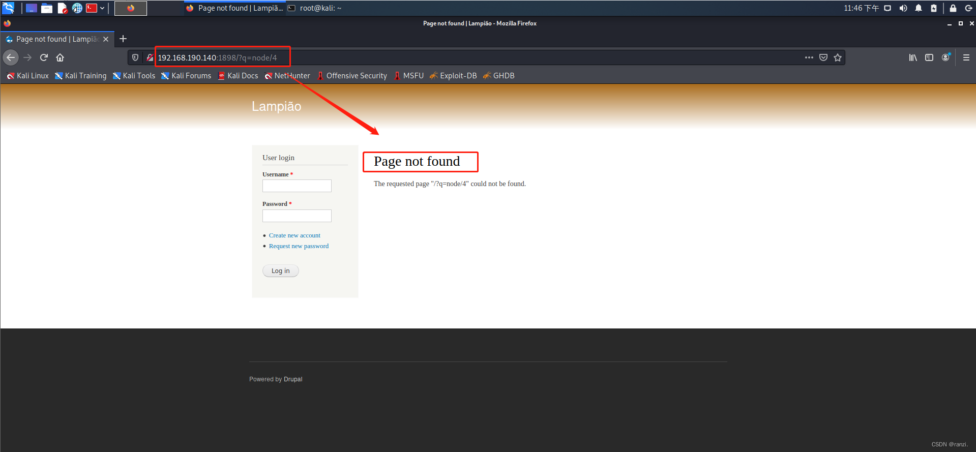 零基础渗透测试全程记录（打靶）——Lampiao_网络打靶-CSDN博客
