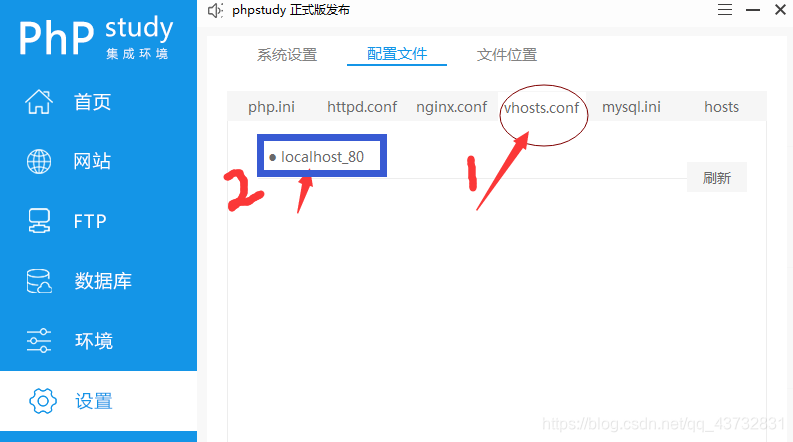 新版phpstudy8.1中localhost访问403问题（不显示目录）_小皮面板(phpstudy)8.1 同一个域名,比如localhost,访问-CSDN博客