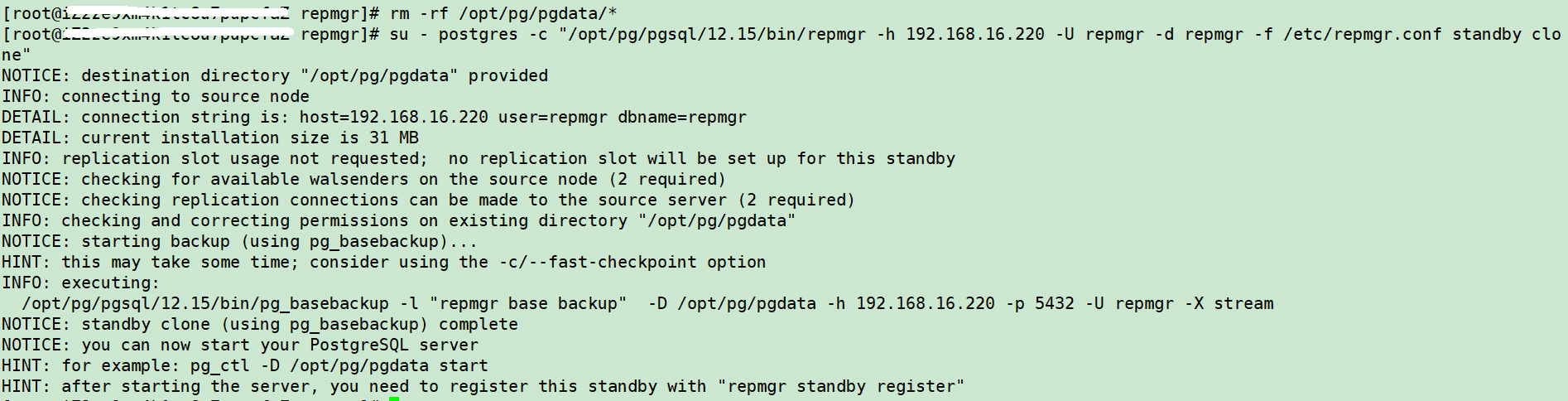 PostgreSQL基于repmgr 部署流复制架构-01_postgresql repmgr-CSDN博客