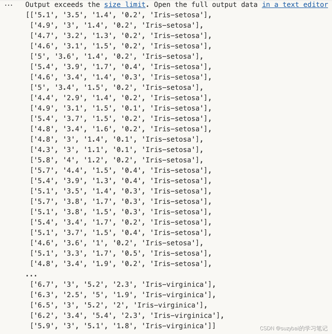利用Numpy读取iris数据集并进行排序、去重、求统计量等操作实战（附Python源码）_could not assign tuple of length 4 to structure wi ...