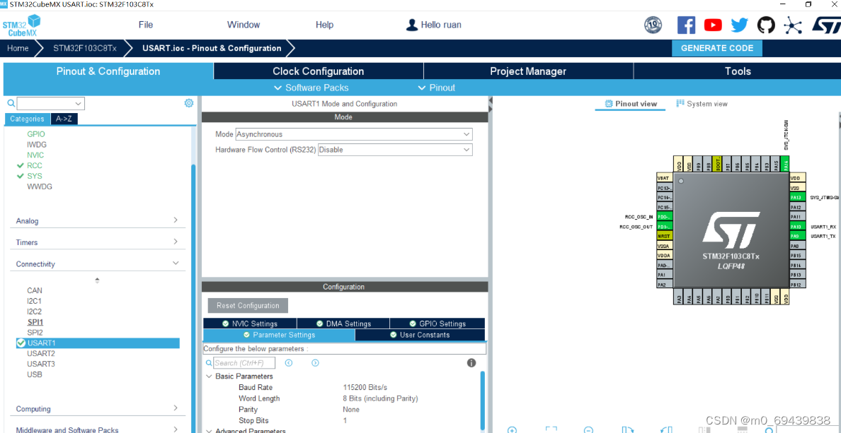STM32串口通信入门_串口通信距离ttl-CSDN博客