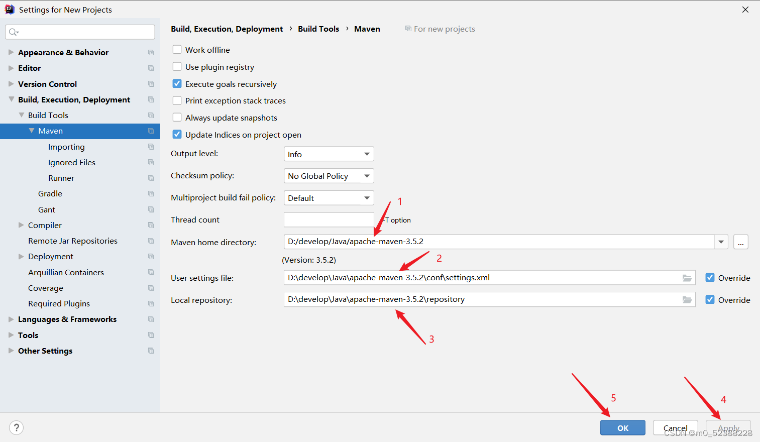 2020版IDEA配置默认Maven环境_idea2020 新项目默认manven配置-CSDN博客