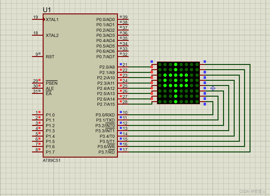 LED点阵显示_阵列led显示代码j-CSDN博客