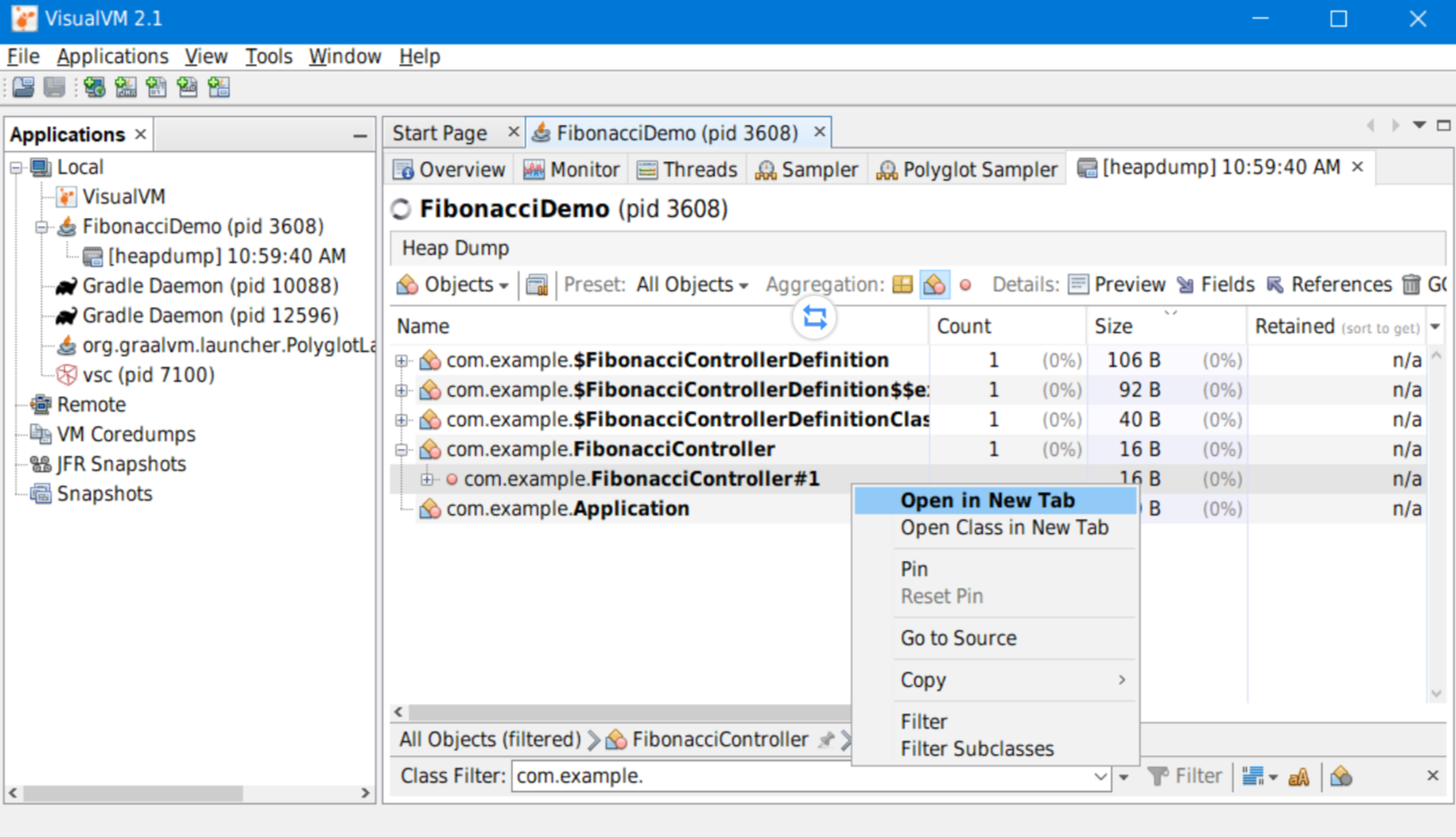 在 VS Code 中使用 GraalVM 和 VisualVM 进行性能和内存分析_graalvm vscode-CSDN博客